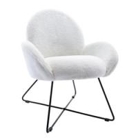 China Practical Antiwear Velvet Dinning Room Chairs , Anti Scratch One Seater Sofa Chair for sale