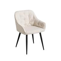 China Multiscene Modern Single Seater Chair Anti Scratch With Metal Leg for sale
