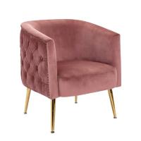 China Anti Abrasion Velvet Dinning Chair , Multifunctional Office Single Seater Sofa for sale