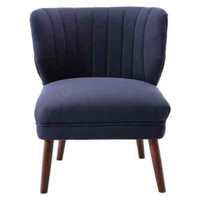 China Nontoxic Velvet Modern Single Seater Chair Breathable For Dining Room for sale