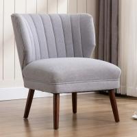 China Nontoxic Velvet Modern Single Seater Chair Breathable For Dining Room for sale