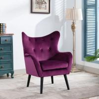 China Anti Abrasion Modern Single Seater Chair Multicolor Stain Resistant for sale