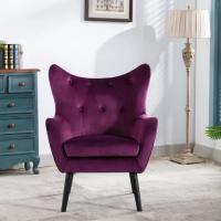 China Anti Abrasion Modern Single Seater Chair Multicolor Stain Resistant for sale