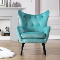 China Anti Abrasion Modern Single Seater Chair Multicolor Stain Resistant for sale