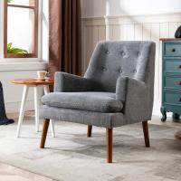China Antiwear Durable Modern Single Seater Chair Anti Scratch Fabric Material for sale