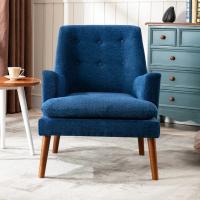 China Antiwear Durable Modern Single Seater Chair Anti Scratch Fabric Material for sale