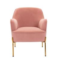 China Luxury Anti Fading Modern Velvet Dining Chairs Multiscene Durable for sale
