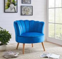 China Multicolor Modern Single Seater Chair Practical Anti Scratch for sale