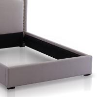China Hotel Soft Luxury Double Ottoman Bed Anti Scratch Wear Resistant for sale