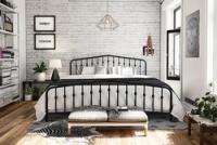 China Antiwear Practical Queen Metal Bed , Multipurpose Metal Platform Bed Queen for sale