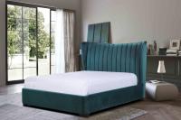 China 12145GOITALIA bed for girl modern upholstered day design salon  house boys luxury velvet modern twin single  hotel BED for sale