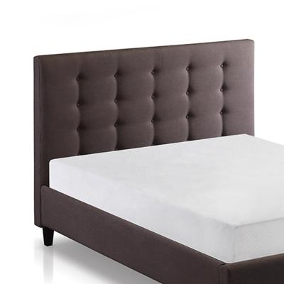 China Anti Fading Upholstered Queen Bed , Durable Queen Size Fabric Headboard for sale