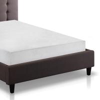 China Anti Fading Upholstered Queen Bed , Durable Queen Size Fabric Headboard for sale