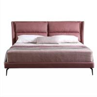 China Breathable Queen Leather Upholstered Bed Multiscene Wear Resistant for sale