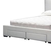 China 840 GOITALIA CARA White Modern Luxury s Double Hotel Sheets Room Furniture Queen Size Bed for sale