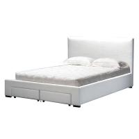 China 840 GOITALIA CARA White Modern Luxury s Double Hotel Sheets Room Furniture Queen Size Bed for sale