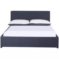 China 851 GOITALIA CARA Bule Room Sets King Size Room Set Furniture Wrap Up- holstereds Modern Bed for sale