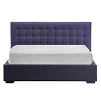 China OEM ODM Ottoman Storage Bed King Size Blue Nordic Modern Minimalist Style for sale