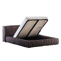 China Comfortable Ottoman Bed Queen Breathable With Hand Watered Cloth for sale