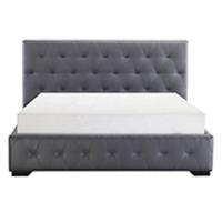 China Bedroom Soft Leather Headboards Queen Size Bed Durable Non Toxic for sale