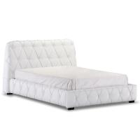 China OEM Nontoxic Ottoman Storage Bed Timber Sleigh Design With Steel Frame for sale