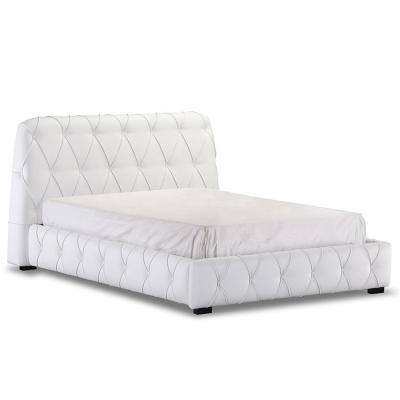 China OEM Nontoxic Ottoman Storage Bed Timber Sleigh Design With Steel Frame for sale