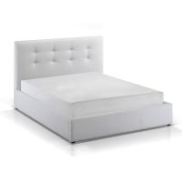 China Under Storage S With Mattress Modern King Frame Size Luxury Metal Bed for sale