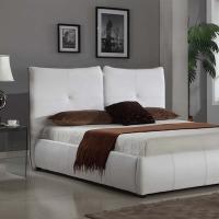 China Clear Acrylic Frame House King Size Sets Modern Hotel Sheets Leather Bed for sale