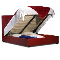China Solid Wood Hotel Frames Comforter Set Infrared Velvet Storage Beby Bed for sale