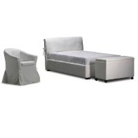 China Luxury Modern Fabric Platform Non Tufted Guest Queen Size Dimensions Sets Bed for sale