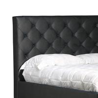 China Been Bag American Designs Base Upholstered White Single S Bed for sale