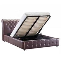 China Breathable Double Size Ottoman Bed , Multiscene Twin Ottoman Storage Bed for sale