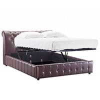 China Breathable Double Size Ottoman Bed , Multiscene Twin Ottoman Storage Bed for sale