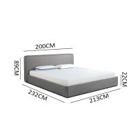 China Competitive Price China Manufacture Fashionable and beautiful Durable Luxury Bed for sale