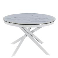 China Modern Mable Top  Living room Round Shape  Furniture Dinning Table Set for sale