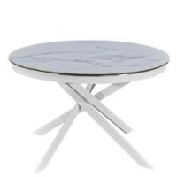 China Modern Mable Top  Living room Round Shape  Furniture Dinning Table Set for sale