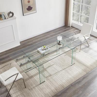 China Fashion  Living room Furniture  Western Style  Tempered Glass Dinning Table Sets for sale