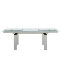 China Fashion  Living room Furniture  Western Style  Tempered Glass Dinning Table Sets for sale