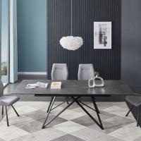 China Modern Marble  Top Living room Furniture Stainless Steel Frame  Dinning Table sets for sale