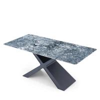 China Modern Design  Expandable Fashion Living room Marble Top  Luxury Dinning Table Sets for sale