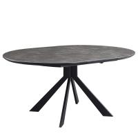 China Modern  High Quality Luxury High-end Living room Furniture Round Extendable Marble  Dinning Table Sets for sale