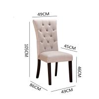 China Manufacturer Supplier China Cheap Multi process production Luxurianism Dining Chair for sale