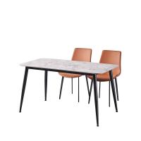 China Antiwear Dining Room Side Chair , Lightweight Stackable Upholstered Dining Chairs for sale