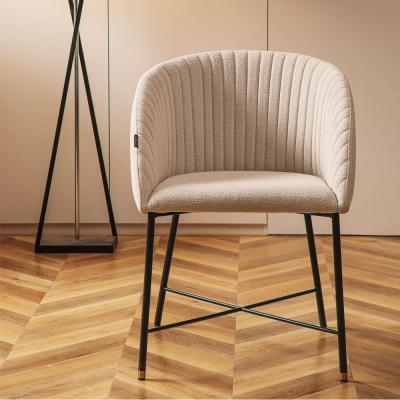 China Modern Netherlands Style Nordic Design Living room Furniture Luxury Fabric  Dinning Chair for sale