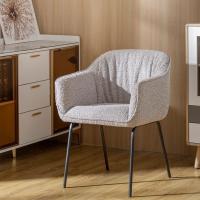 China Modern Netherlands Style Nordic Design Living room Furniture Luxury Fabric  Dinning Chair for sale