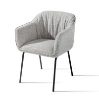 China Modern Netherlands Style Nordic Design Living room Furniture Luxury Fabric  Dinning Chair for sale