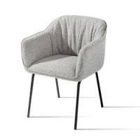 China Modern Netherlands Style Nordic Design Living room Furniture Luxury Fabric  Dinning Chair for sale
