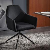 China Durable Luxury Swivel Dining Room Chairs Wear Resistant For Apartment for sale