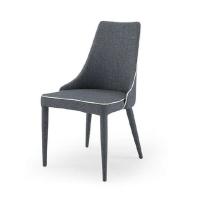 China Antiwear Linen Upholstered Dining Chair Multipurpose Morden Style for sale