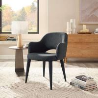 China Durable Anti Scratch Cloth Dining Chairs , Modern Upholstered Restaurant Chairs for sale